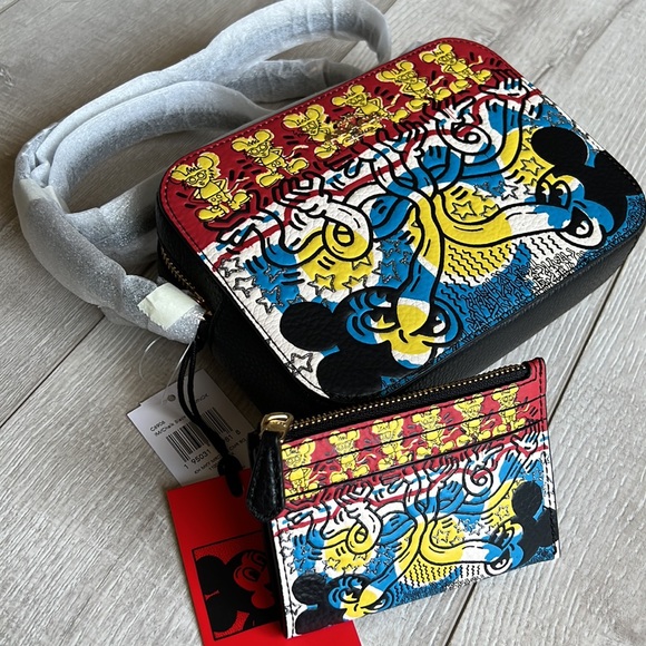 Coach | Bags | Coach Disney Mickey Mouse X Keith Haring Bundle | Poshmark